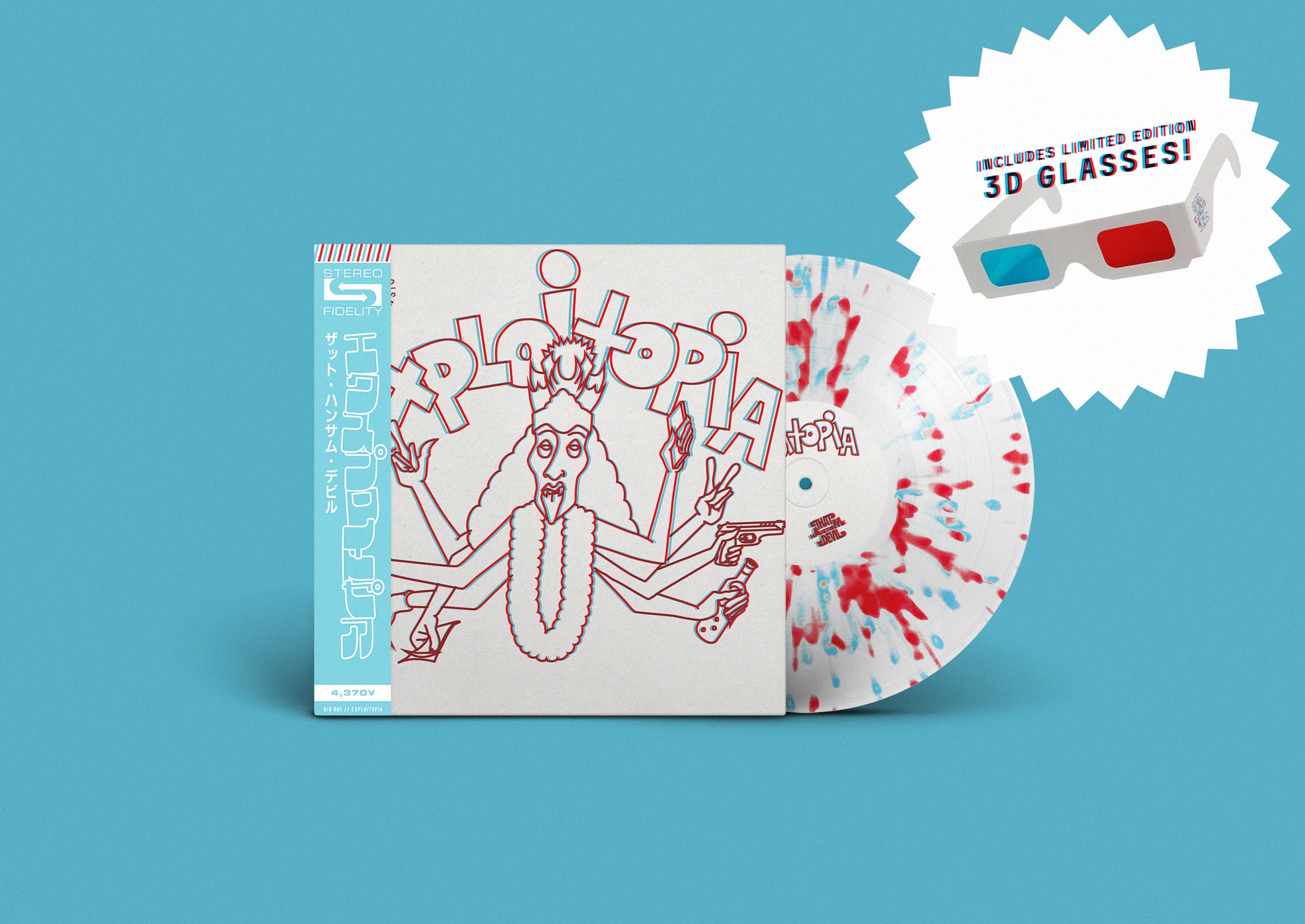 That Handsome Devil — EXPLOITOPIA [CD] – Dressed In Dynamite